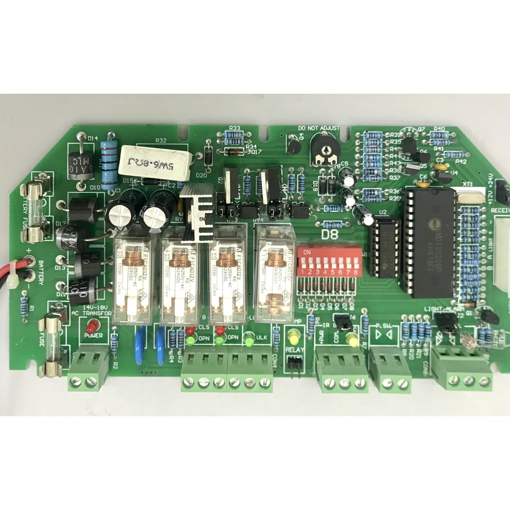 D8 Autogate Control Panel / Board - For Arm Type Swing / Folding Gate ...
