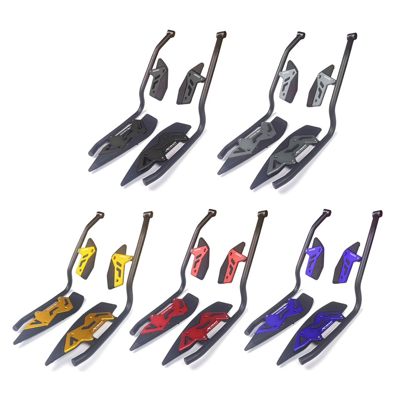 【SEMSPEED】For Yamaha XMAX v2 XMAX250 XMAX300 v1 v2 Motorcycle Footrest ...