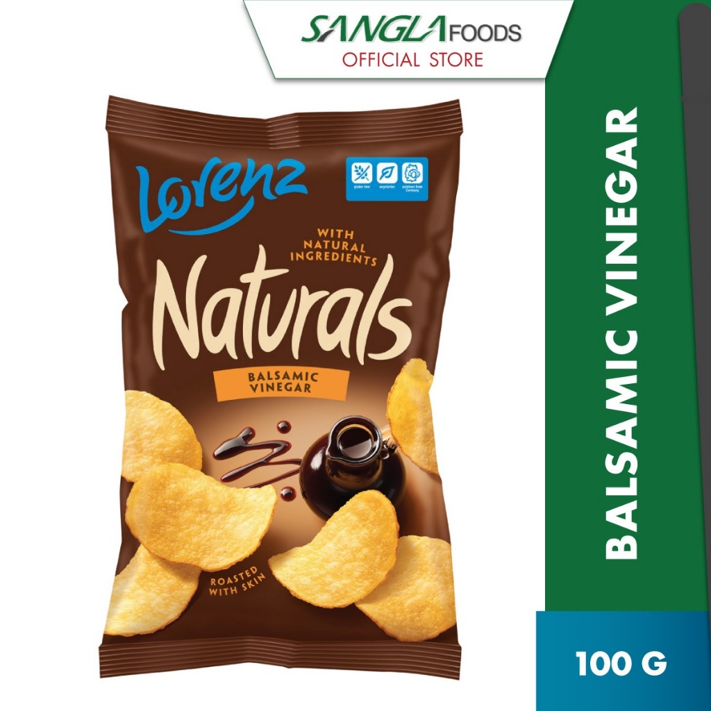Lorenz Naturals Potato Chips Balsamic Vinegar (100g) | Shopee Singapore