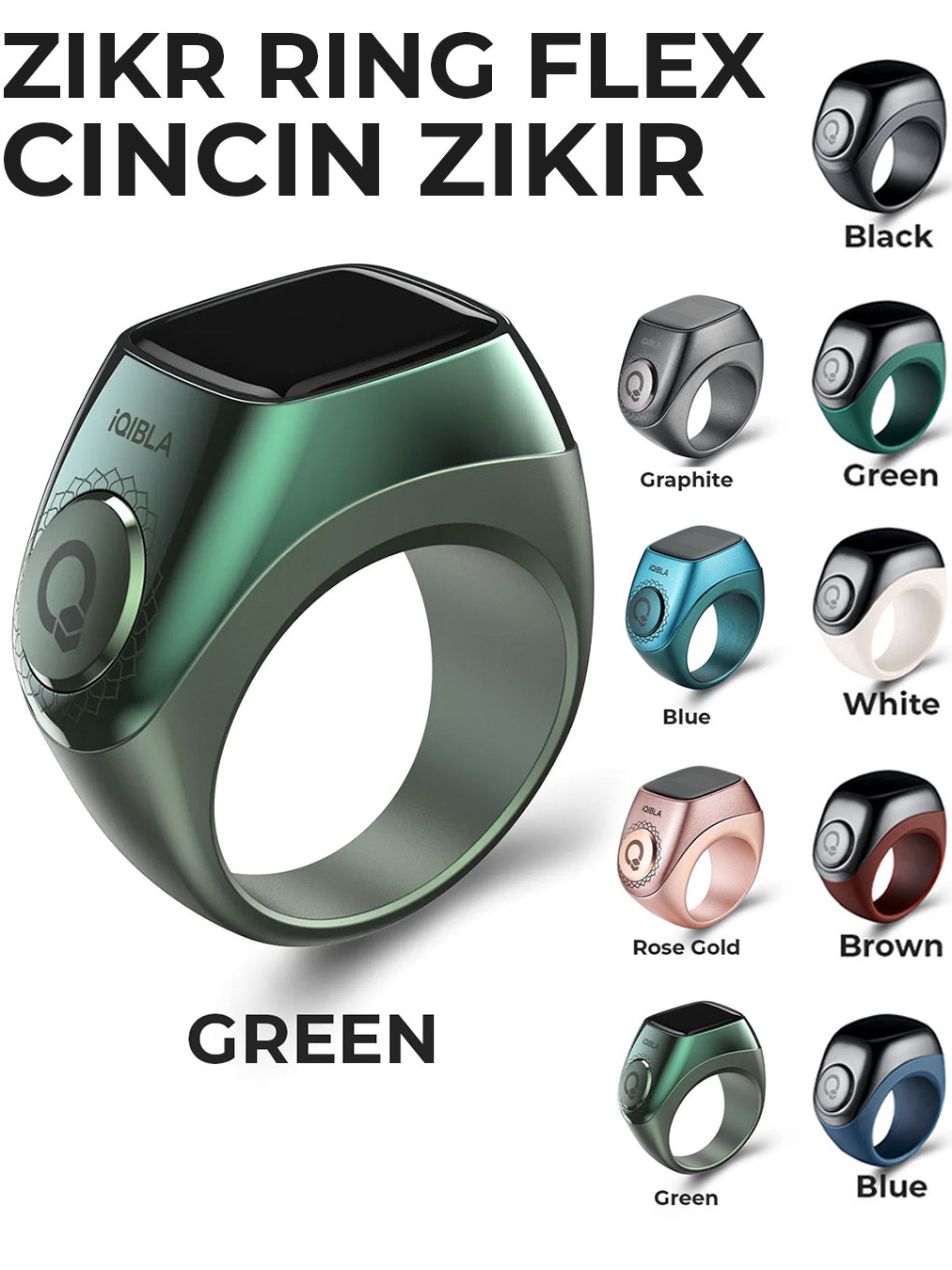 AVAILABLE ZIKR RING JOOD ONLY - Zikr Ring Flex 2nd Generation | Shopee ...