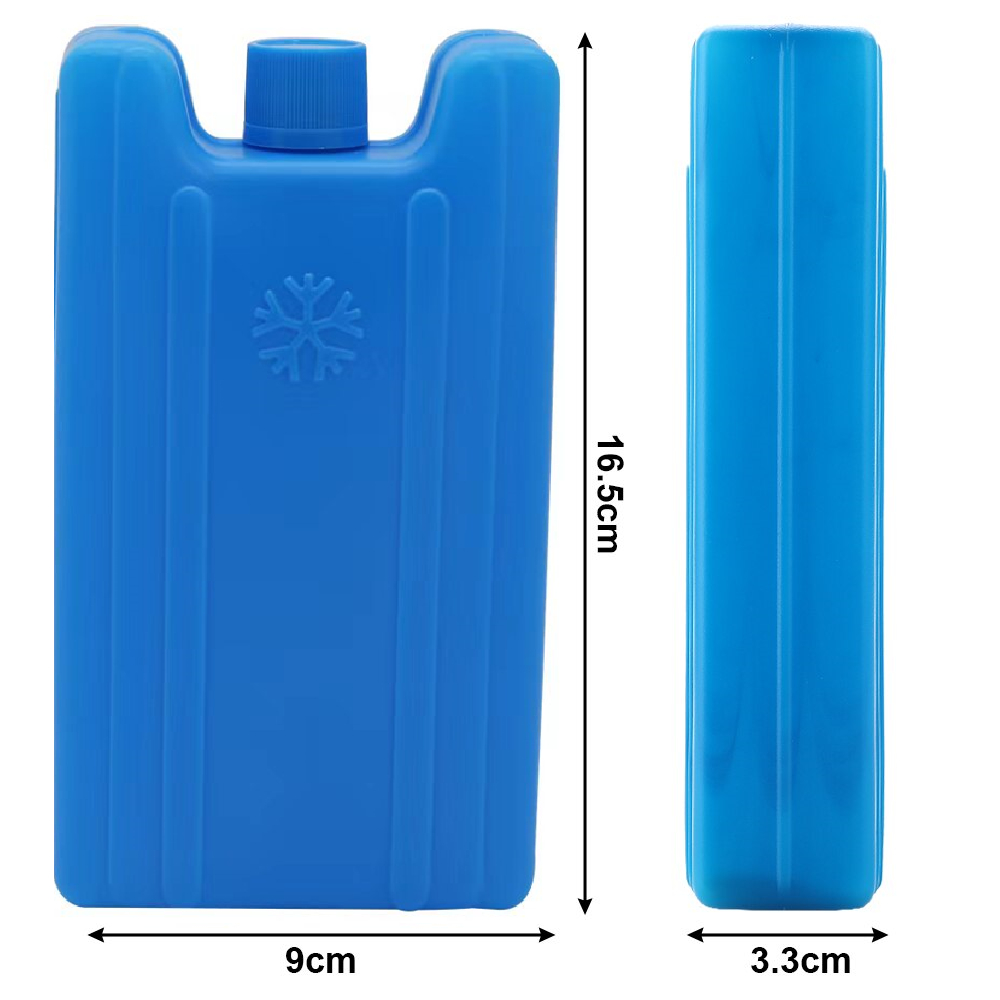 400mL Reusable Ice Packs(Blue) for Cooler【Long-Lasting / Extra Thick ...