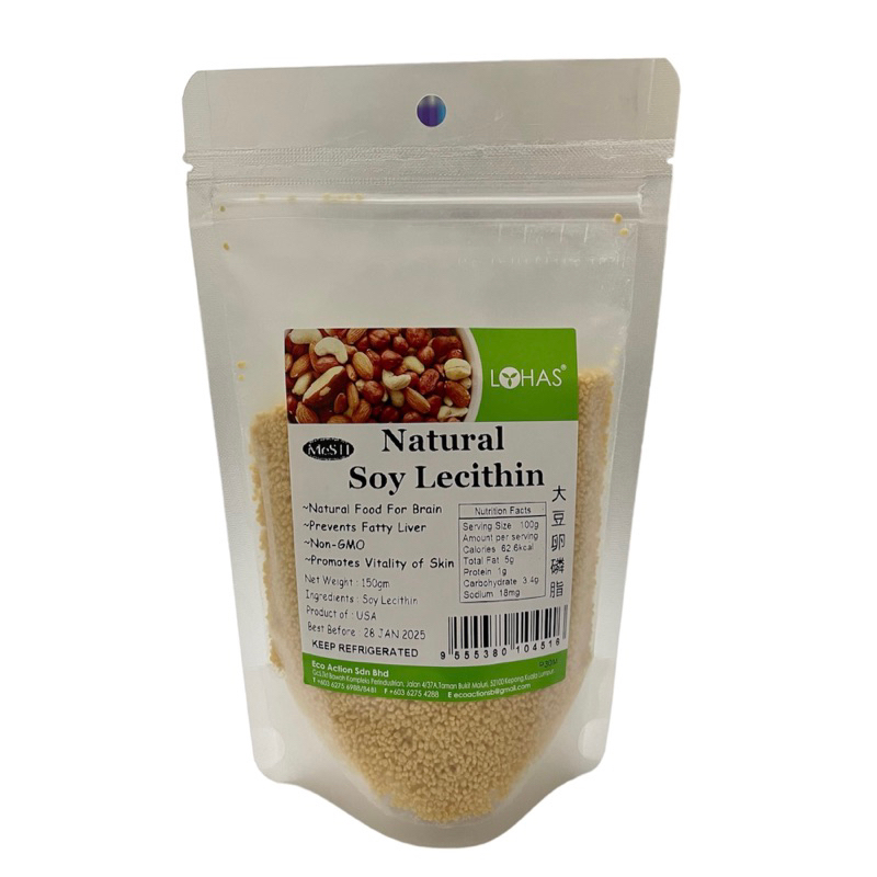 Lohas Soy Lecithin Granules 150g 大豆卵磷脂 | Shopee Singapore