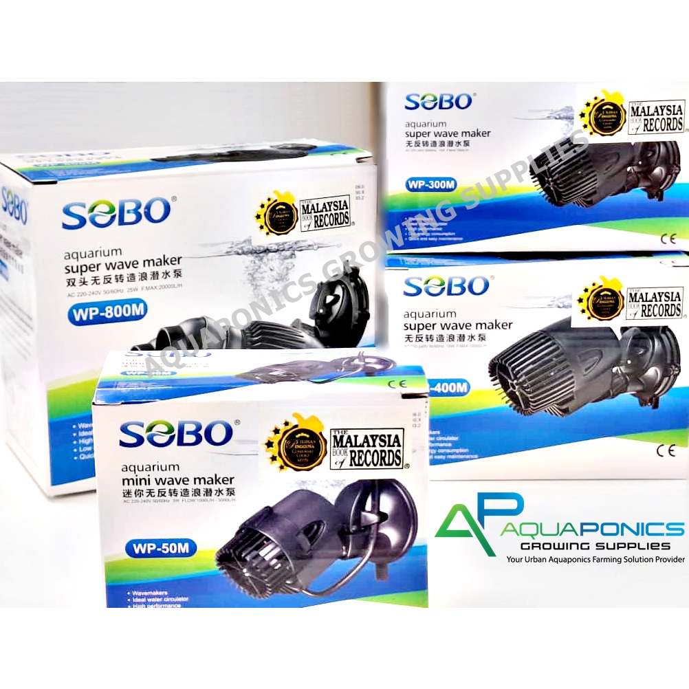 SOBO Aquarium Mini Wave Maker WP-50M WP-300M WP-400M WP-800M ...