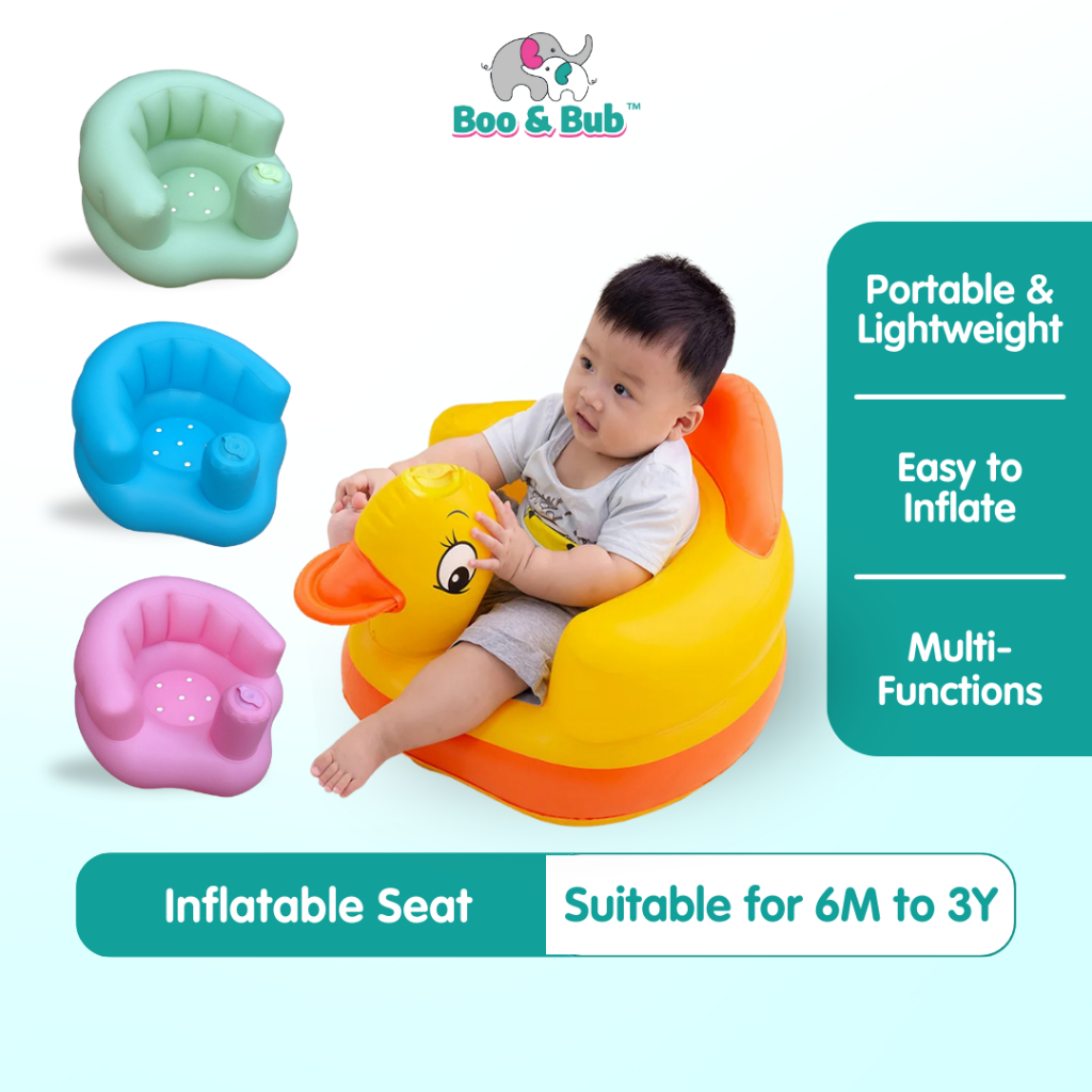Boo&Bub Baby Inflatable Chair Kerusi Baby Bath Seat Training Chair ...