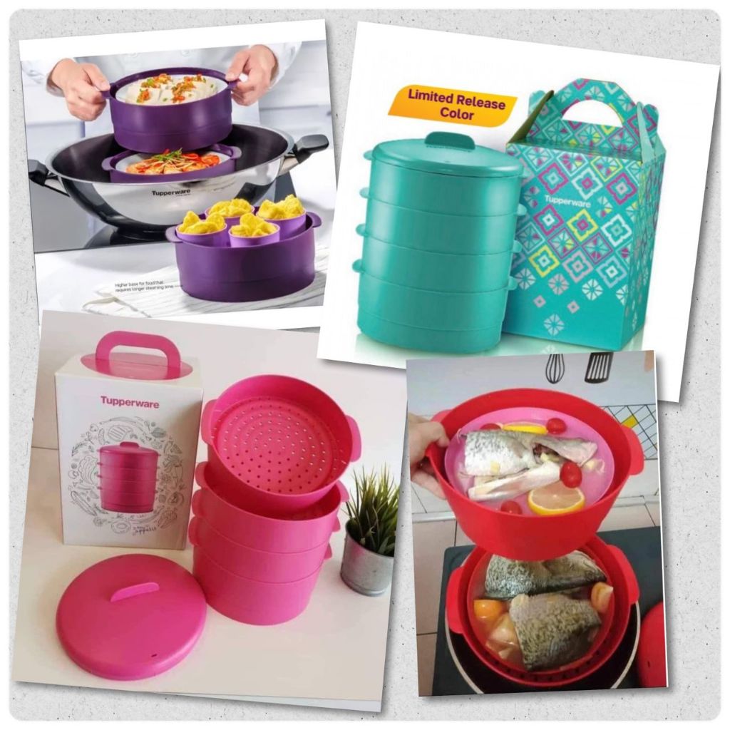 2036 Steam It Tupperware / Pengukus Moden Tupperware - | Shopee Singapore