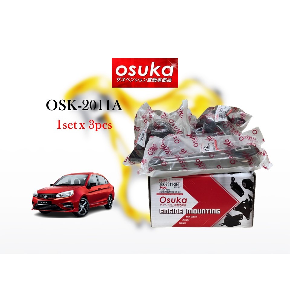 Proton - Saga VVT Engine Mounting Kit Set Auto & Manual Engine Mounting ...