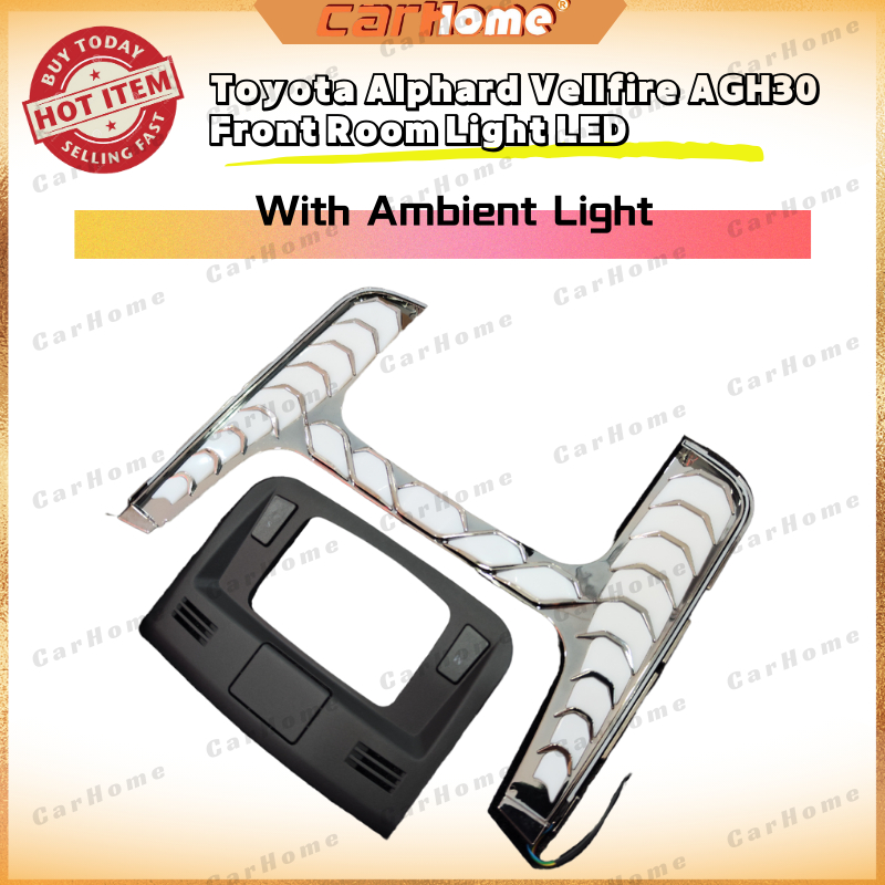 Toyota Alphard Vellfire AGH30 Front Room Reading Light LED With Multi ...