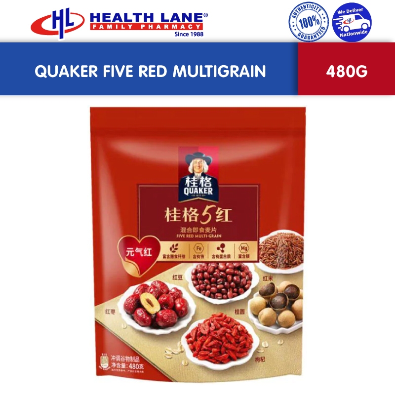QUAKER FIVE RED MULTIGRAIN (480G) | Shopee Singapore
