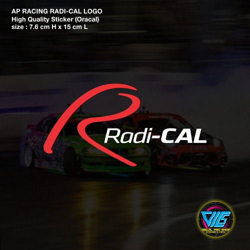 AP RACING RADI-CAL Sticker / Decal (High Quality Sticker) | Shopee ...