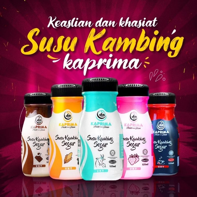 KAPRIMA UHT Goat Milk*Pack of 5. | Shopee Singapore