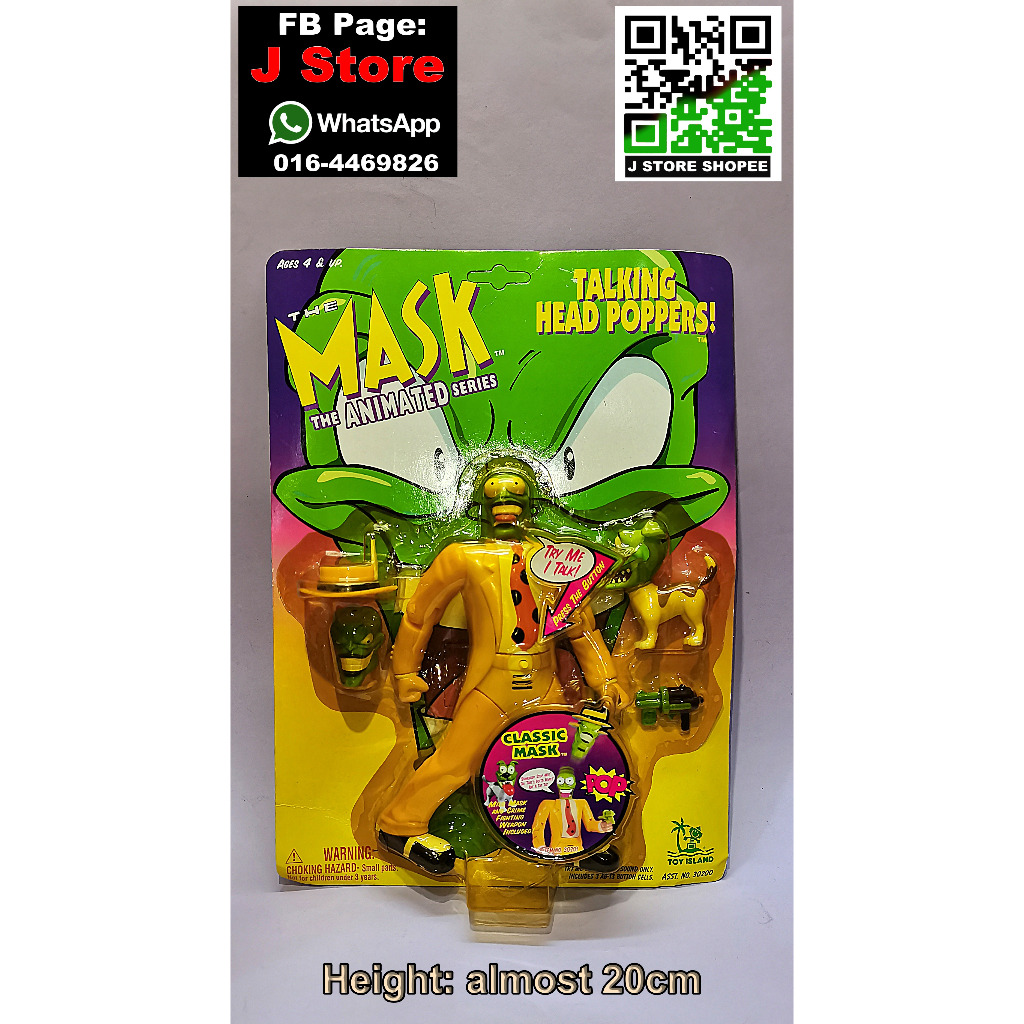 The Mask the animated series action figure ( J Store ) | Shopee Singapore