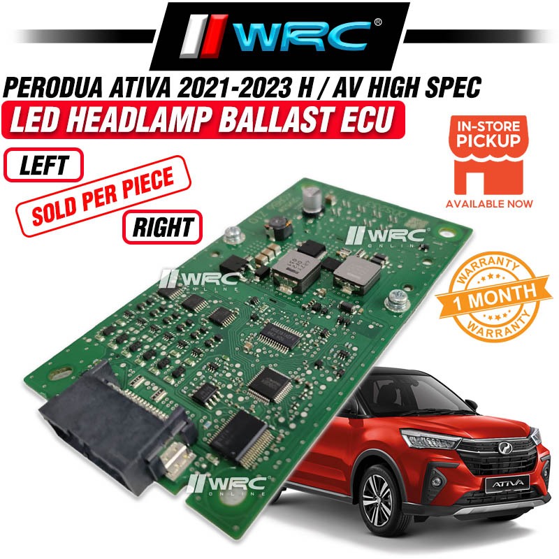 Perodua Ativa 2021 - 2023 H / AV High Spec Led Headlamp Ballast ECU ( 1 ...
