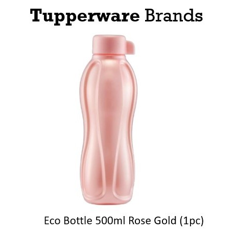 Tupperware Eco Bottle 500ml (2pcs) OR 750ml (1pc or 2pcs) or Rose Gold ...