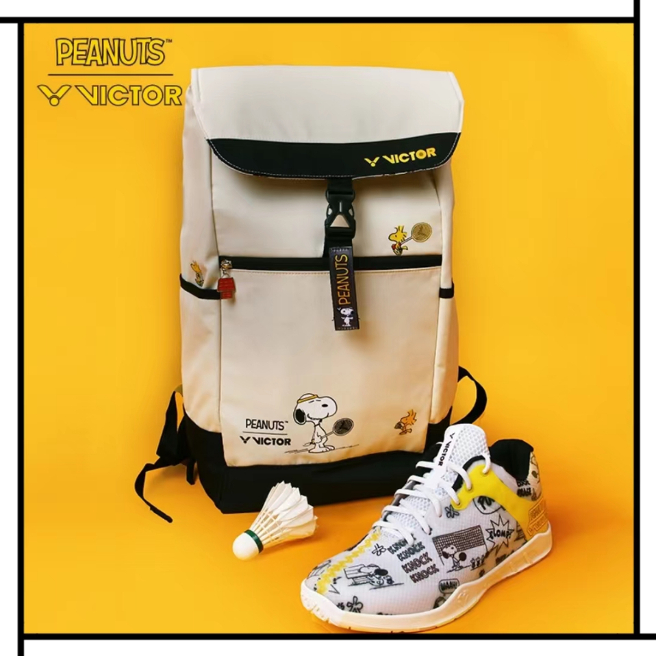 Victor Snoopy Backpack Backpack Badminton Bag | Shopee Singapore