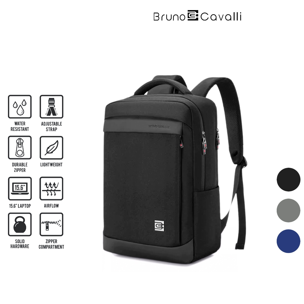 BRUNO CAVALLI Multifunctional Laptop Computer Backpack with Anti-Theft ...