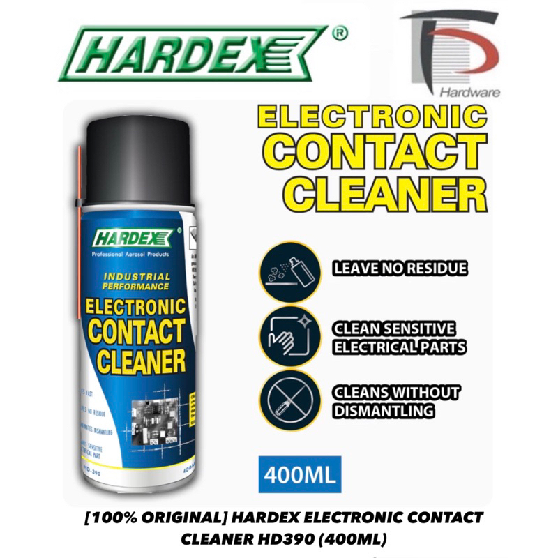 HARDEX ELECTRONIC CONTACT CLEANER HD390 (400ML) | Shopee Singapore