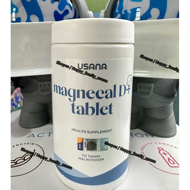 Delivery 24h ️ 01/26 USANA @MAGNECAL D plus tablet 钙 have kkm sticker ...