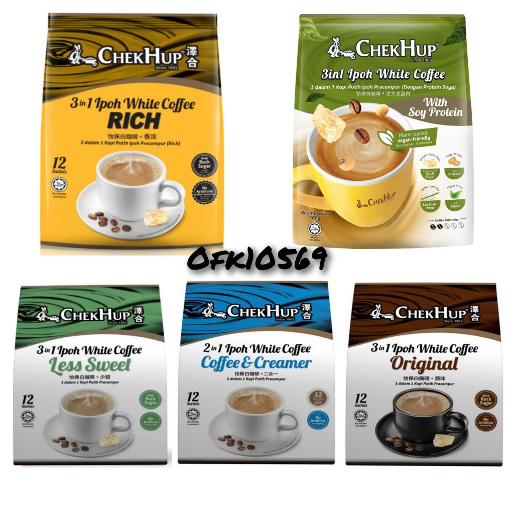Chek Hup Ipoh 3IN1 White Coffee Series Chek Hup Ipoh 3 in 1 White ...