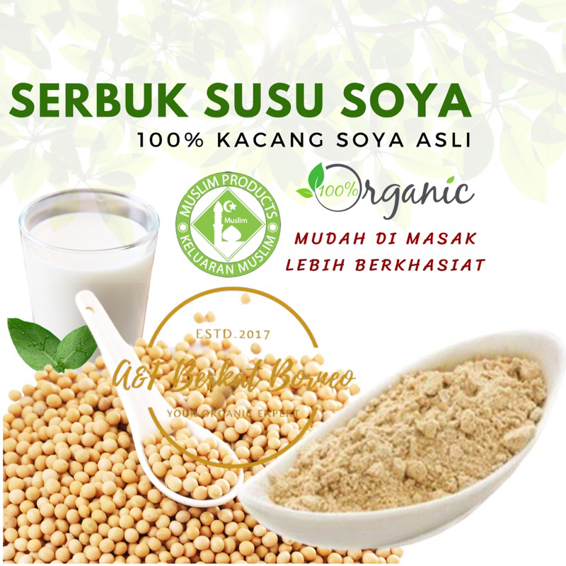 Soya Bean Powder/Soya Bean/Dessert Drink/Soy Milk/Tauhu/Taufu Fa/Muslim ...