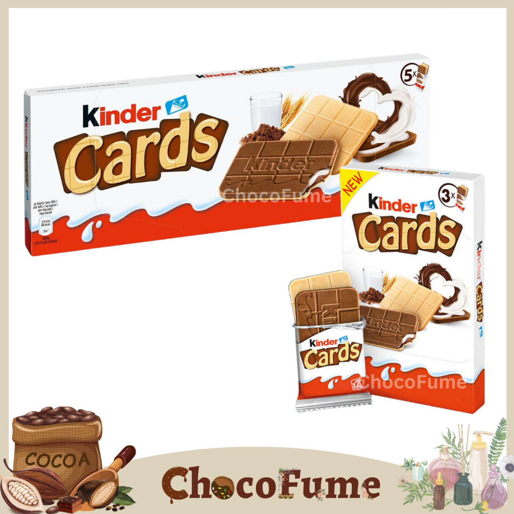 Kinder Cards Crispy Wafer 76.8g ~ 128g | Shopee Singapore
