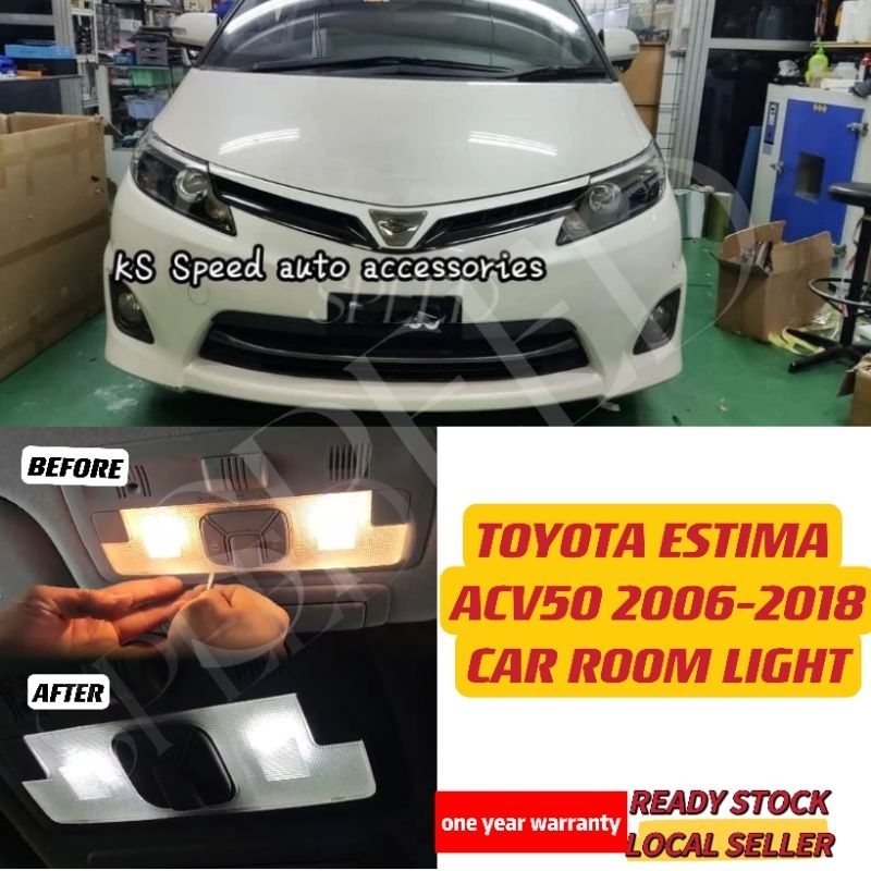 TOYOTA ESTIMA ACR50 LED CAR ROOM LIGHT CAR ROOM LAMPS INTERIOR LIGHT ...