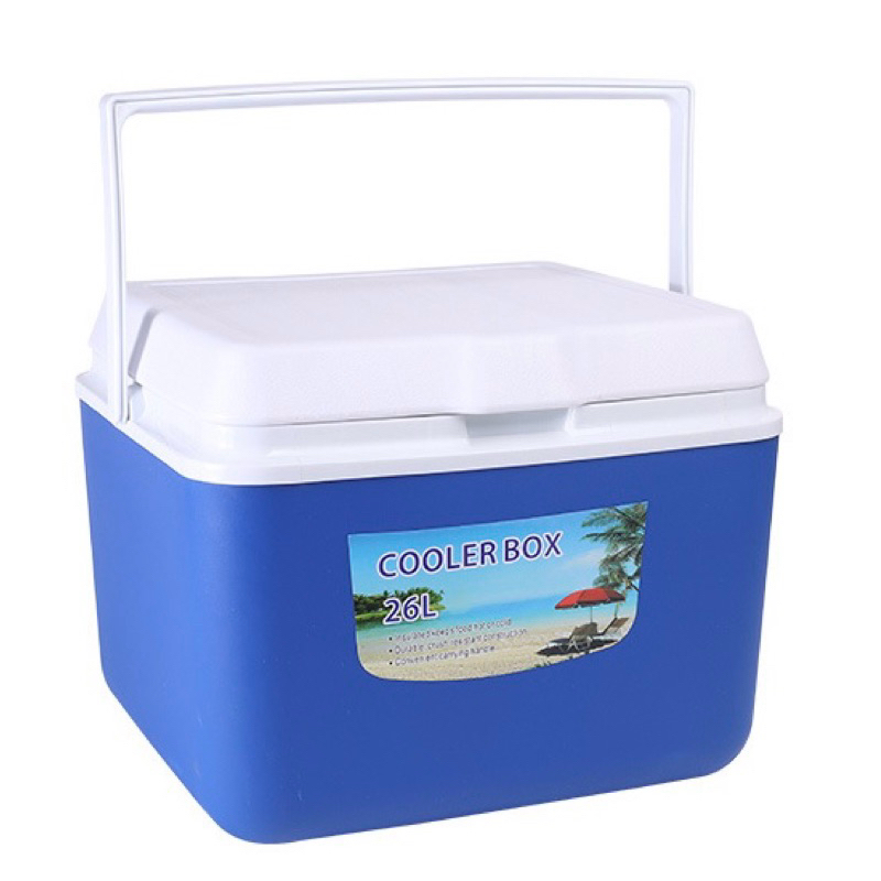 Cooler Box 26L (Blue) | Shopee Singapore