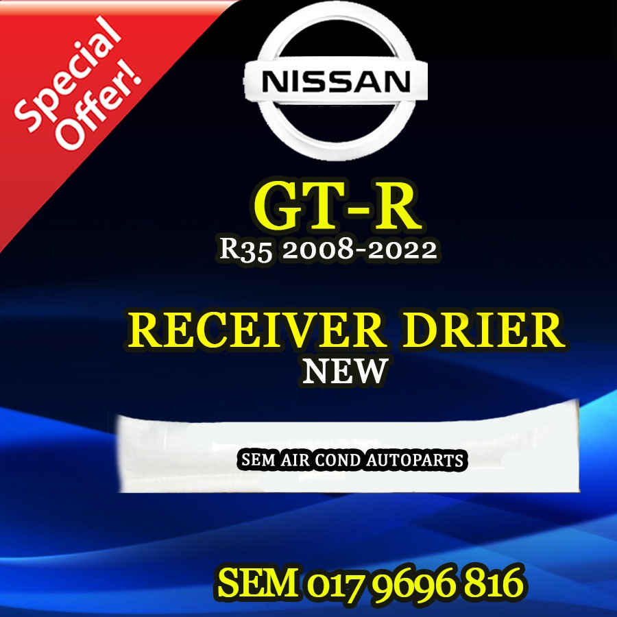 NISSAN GT-R R35 2008-2022 YEAR OEM NEW RECEIVER DRIER/ FILTER DRYER ...