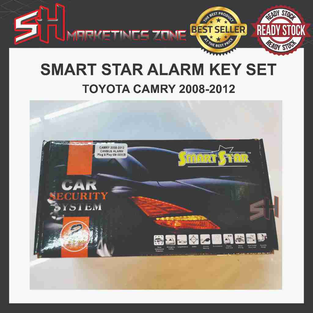 SMART STAR ALARM KEY SET Toyota Camry 2008-2012 | Shopee Singapore
