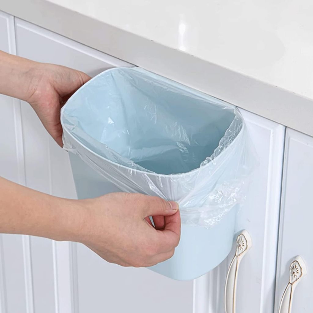 BY Mall Kitchen Hanging Debris Sorting Storage Box Waste Basket Trash ...