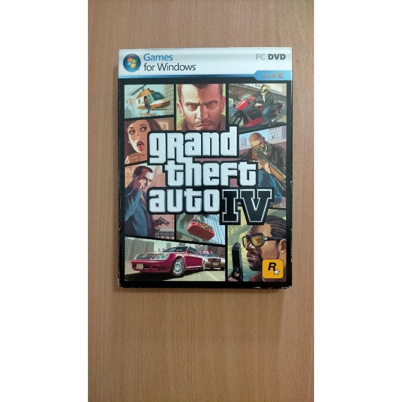 GTA iv Grand theft Auto iv pc dvd game | Shopee Singapore
