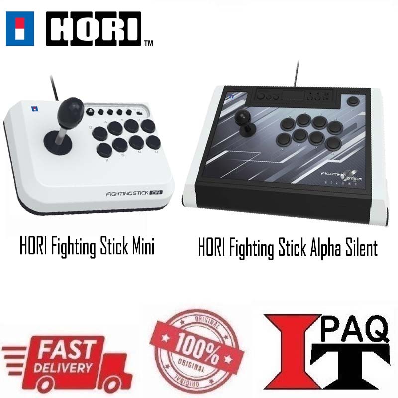 HORI Fighting Stick Mini | Hori Fighting Stick Alpha Silent [For PS5 ...