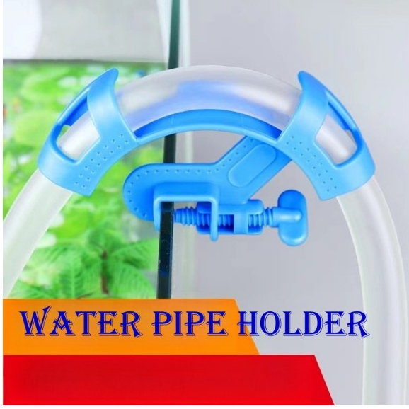 Aquarium Water Tube Clamp Adjustable Plastic Fish Tank Pipe Holder ...