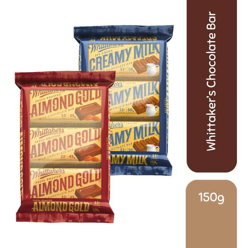 Whittaker's Chocolate Bar 150g | Shopee Singapore