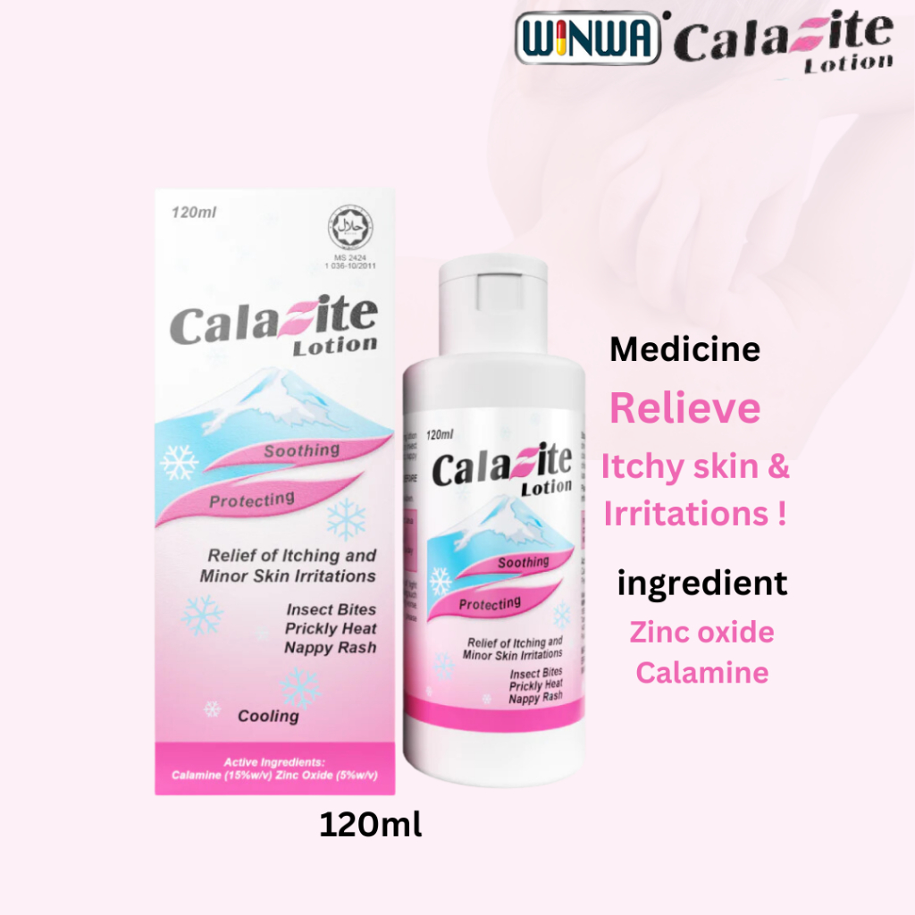 CALAZITE LOTION (calamine lotion) | Shopee Singapore