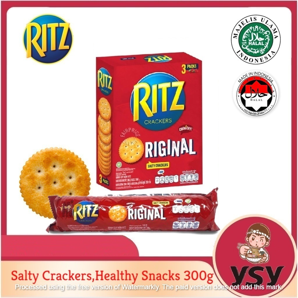 EXP: 12/2025 Ritz Crackers - Flavour ,Salty Crackers,Healthy Snacks ...