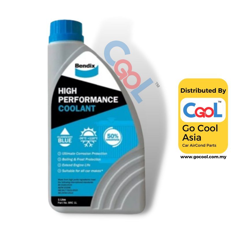COOLANT BLUE 50% PREMIXED BENDIX 1 LITER | Shopee Singapore