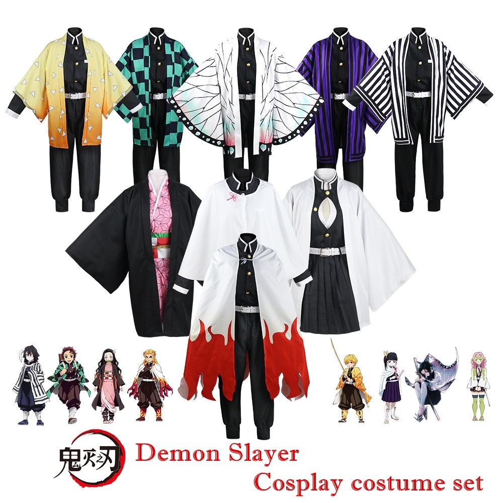 Demon Slayer cosplay costume Clothes Anime Kimetsu no Yaiba Cosplay ...