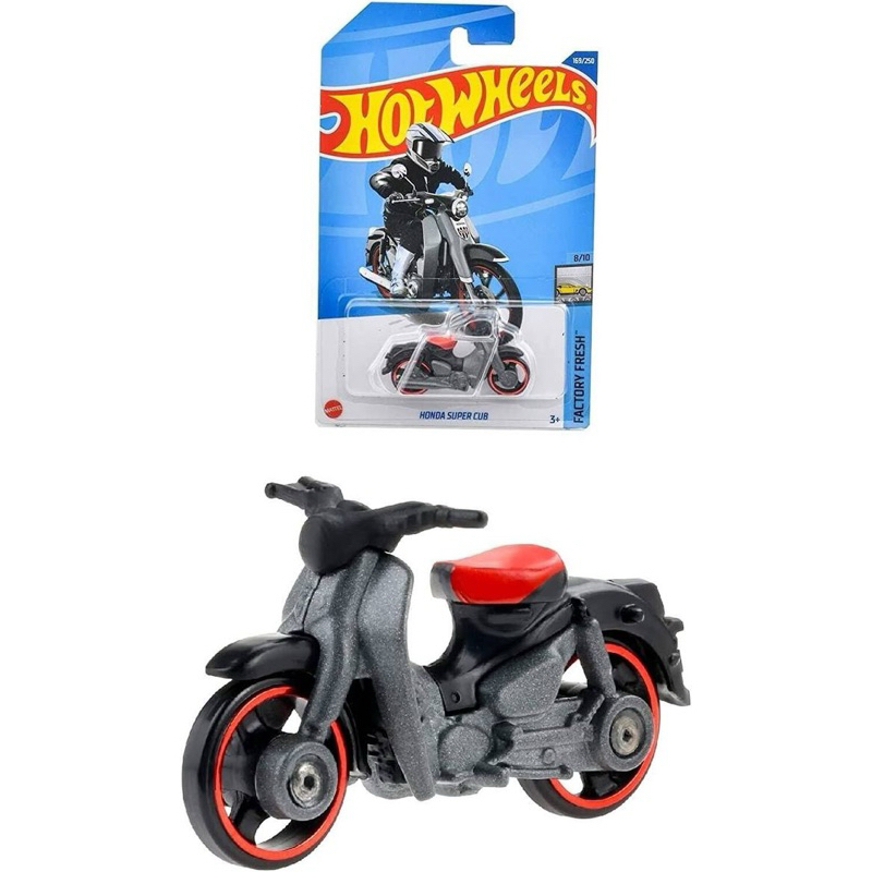 Hotwheels Case J/ Case K 2022 Honda Super Cub (Red and Black) (Japan ...