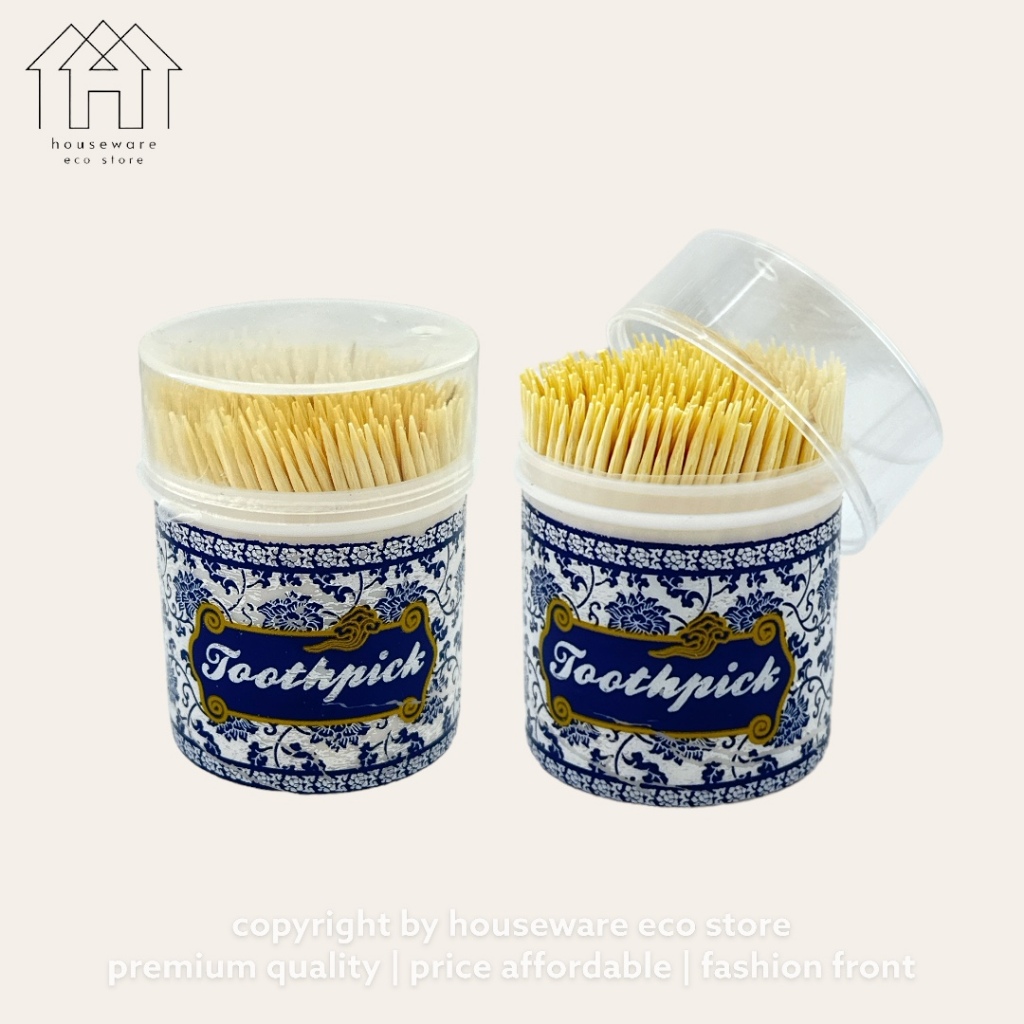 Tough Bamboo Toothpick / Disposable Natural Toothpicks / Fruit Single ...
