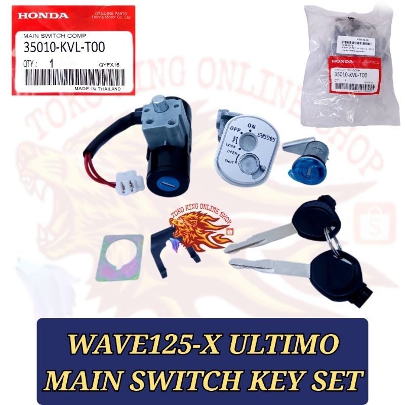 OEM HONDA WAVE125X ULTIMO WAVE125-X WAVE-125X WAVE 125-X W125X IGNITION ...