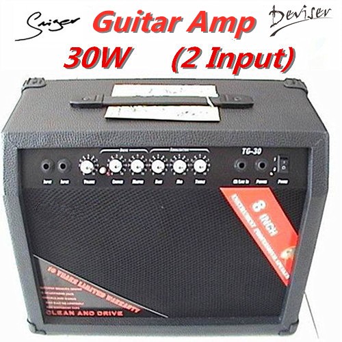 Smiger Deviser 30W Professional Electric Guitar Amplifier 8" Speaker 2 ...