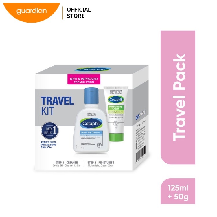 CETAPHIL STARTER KIT ( gentle skin cleanser 125 ml + moisturising cream ...