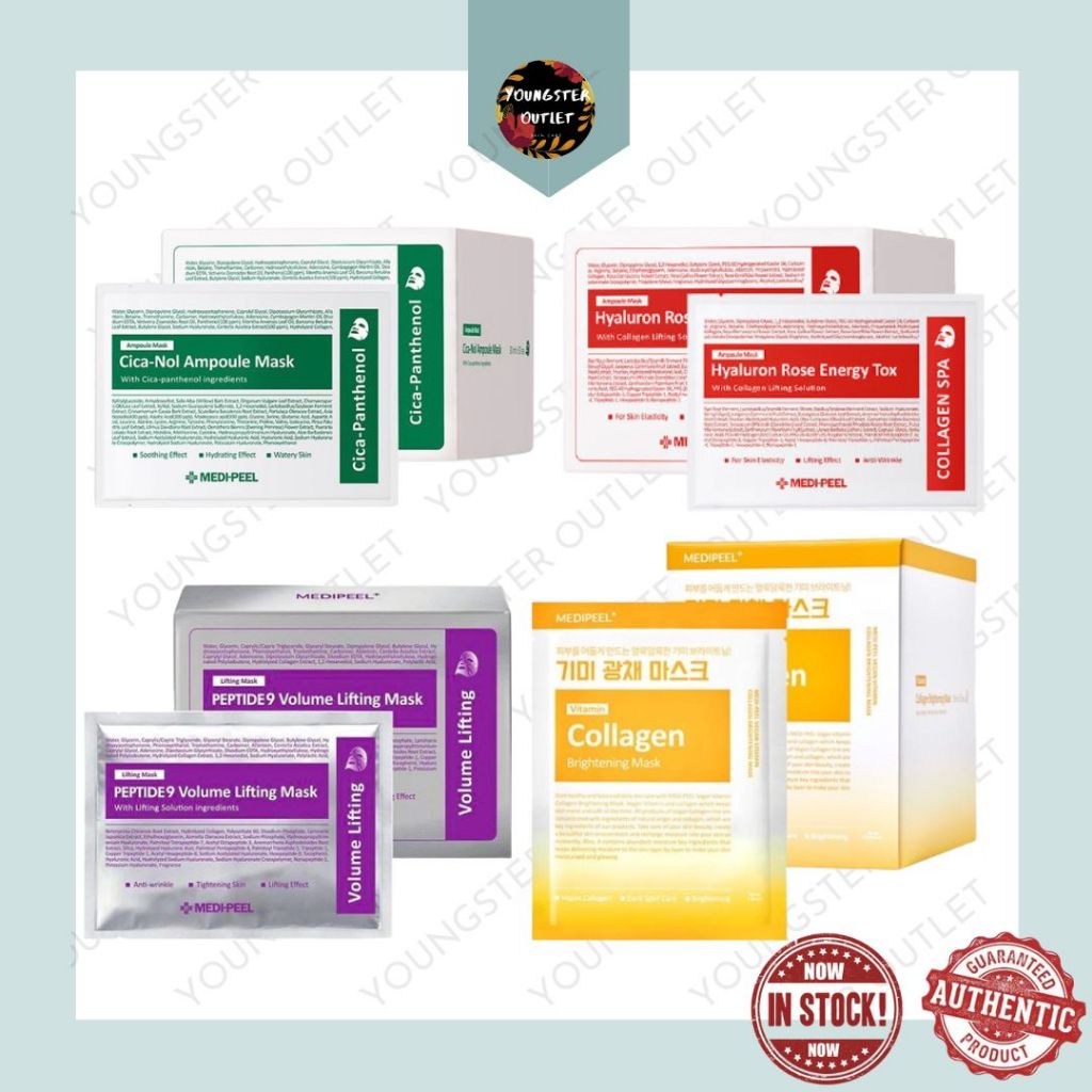 MEDI-PEEL CICA-NOL/HYALURON ROSE / PEPTIDE9 VOLUME / VITAMIN ...