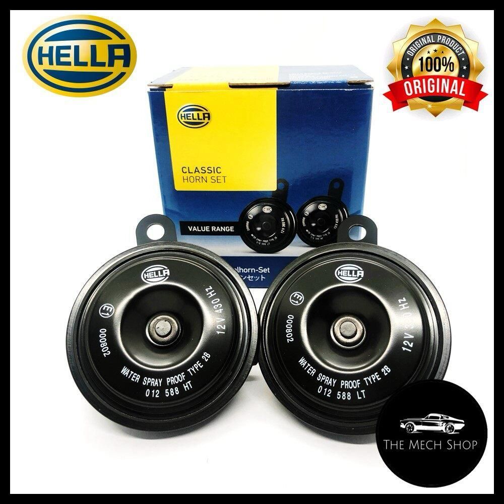 Hella Classic Disc Horn Value Range Car Horn Set 12V | Shopee Singapore