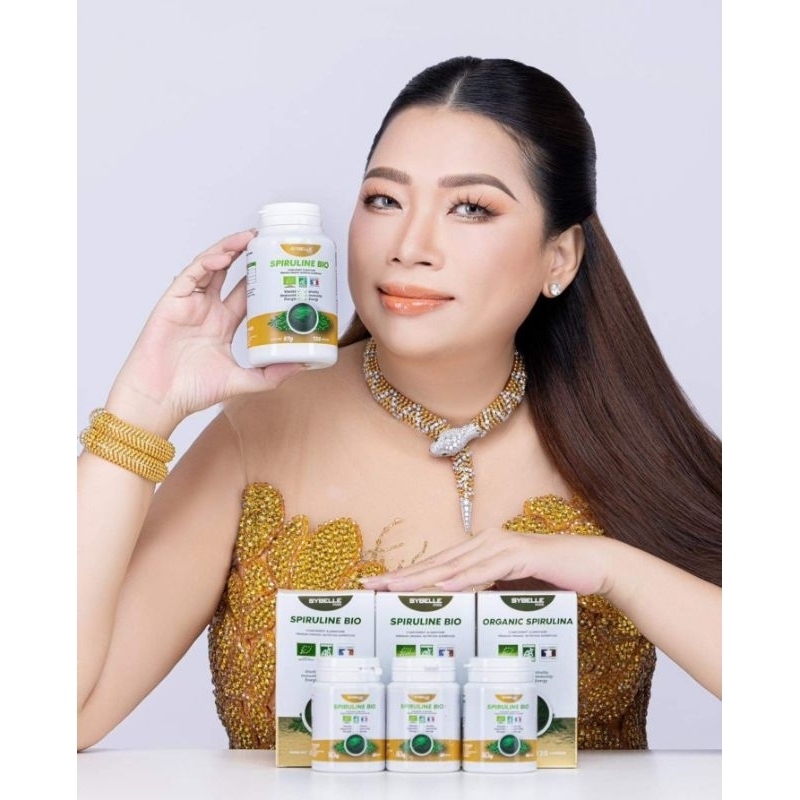 SPIRULINA ORGANIC SPIRULINA BIO SYBEL PARIS(1 BOTLE 120 CAPSUL ...