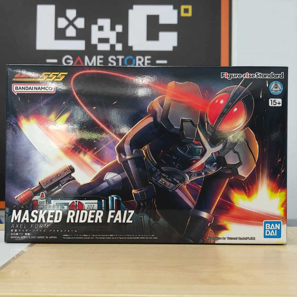 Bandai Figure Rise Standard Masked Rider Faiz Axel Form | Shopee Singapore