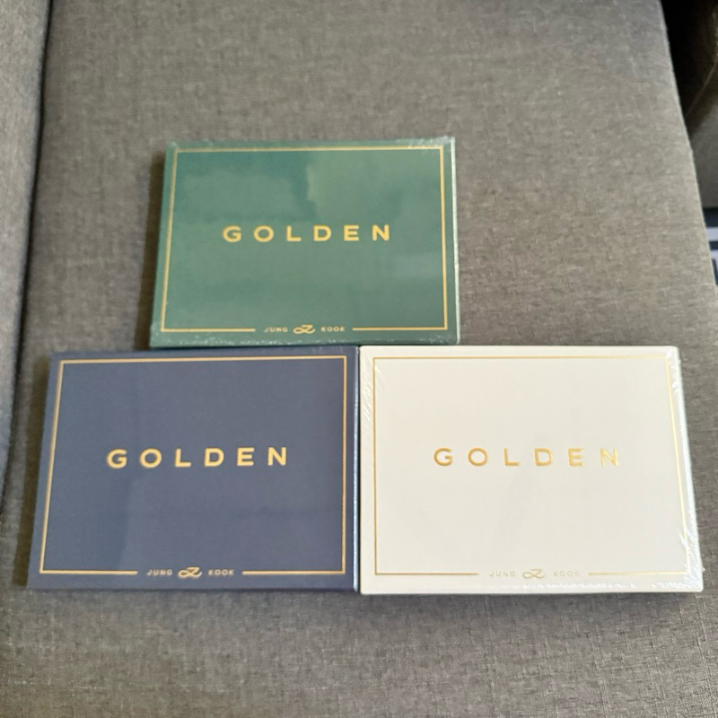 BTS Jungkook Golden 1st Solo Album Unsealed Fullset Album | Shopee ...