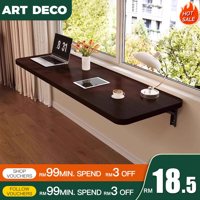 Office Table Wall Mounted Wall Table Folding Table With Bracket ...
