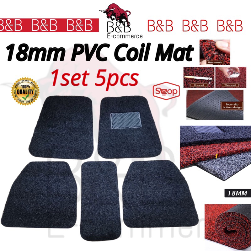 Universal 18mm 5pcs Car Coil Mat Floor Mat Carpet Karpet Nail Spike ...