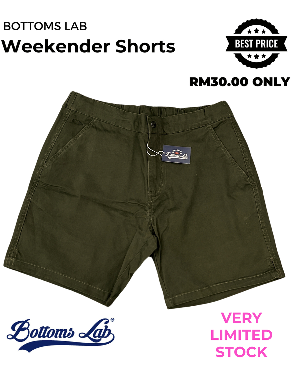 Bottoms Lab Momentum Weekender Short | Shopee Singapore